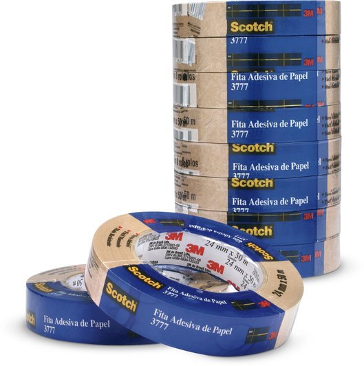 Fita De Empacotamento Scoth De Papel Liso 38MM X 10M 3M | Sipar Ferramentas