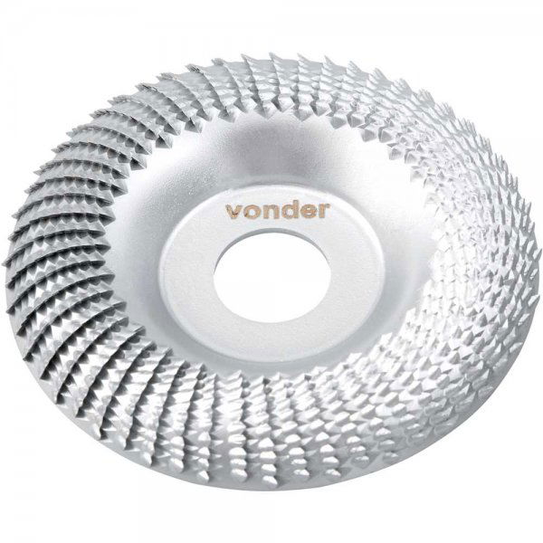 Disco para desbastar madeira cônico VONDER | Sipar Ferramentas