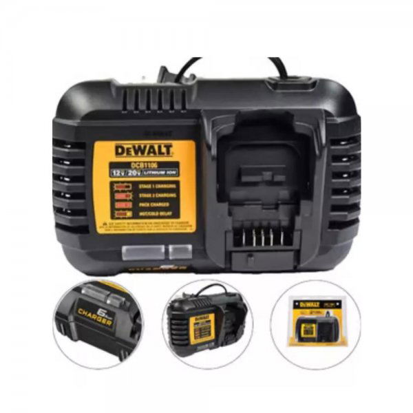 Carregador Rápido 6a 220v Dcb1106-b2 Dewalt | Sipar Ferramentas