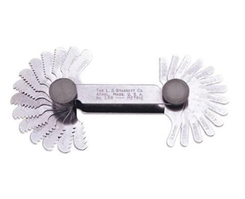 Pente de Rosca 0,5 - 11,5 mm 159M Starret | Sipar Ferramentas