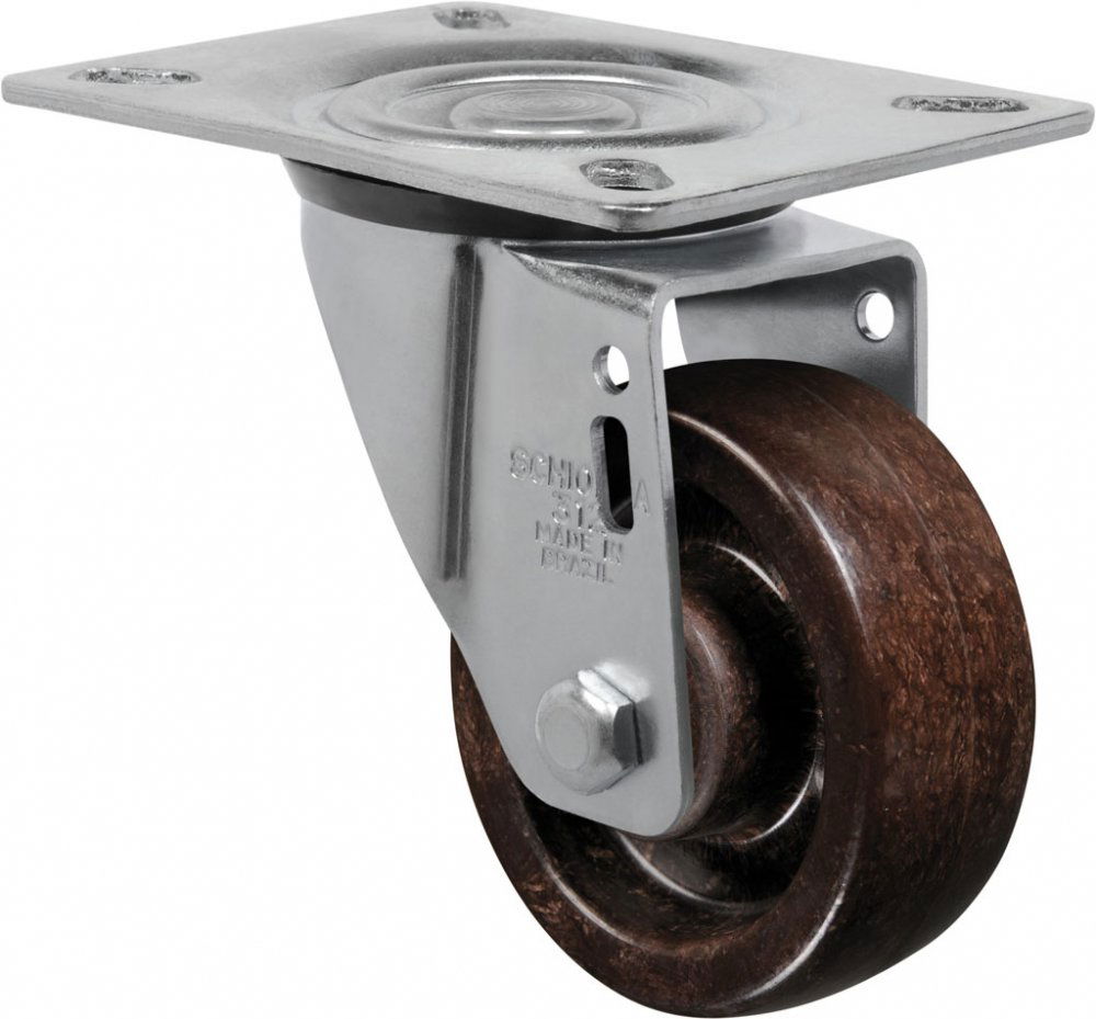 Rodízio Giratório GL 312 C-Celeron 150kg | Sipar Ferramentas