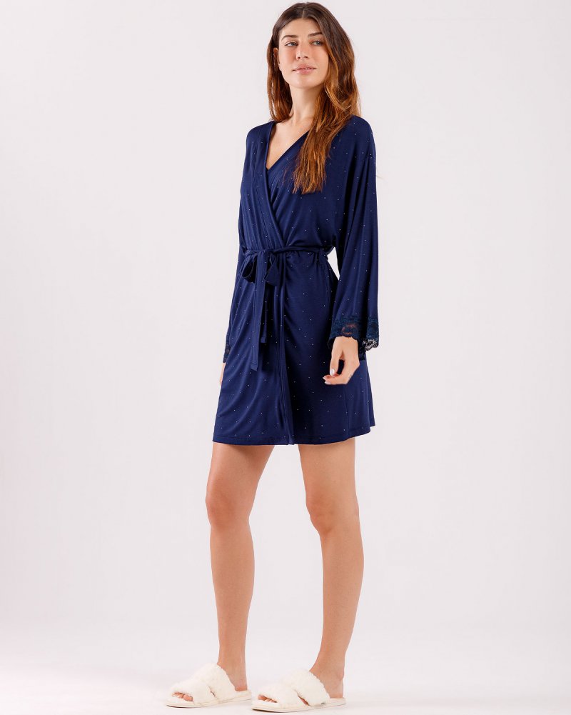 Robe Feminino Manga Longa