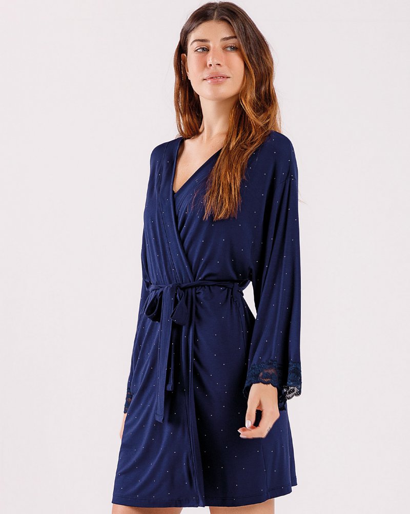 Robe Feminino Manga Longa