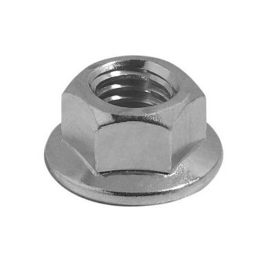 Porca Flangeada UNC 9/16 - 12 Chave 7/8 Aço Carbono Grau 5 Zincado ...