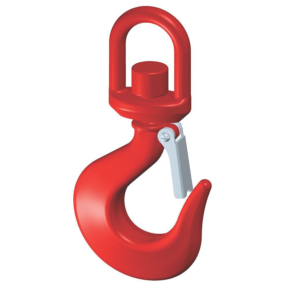 Gancho Olhal Giratório 0.75 Ton Aço Carbono 1045 Forjado - | Parafuso Fácil
