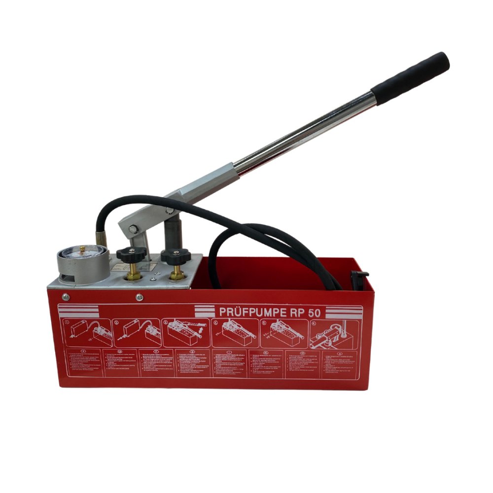 Bomba para Teste Hidrostático 0 a 50 bar Allwerk | Parafuso Fácil