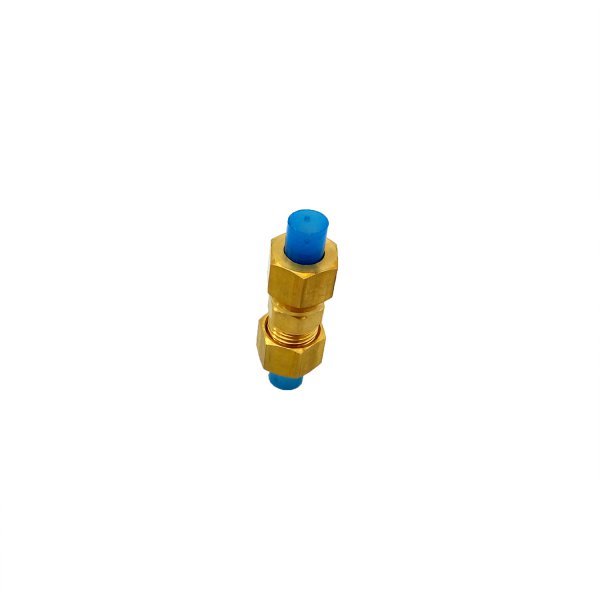 Conexão em Latão Reta Tubo 6 mm. Código do Fabricante: KFH06-00 | Jartec