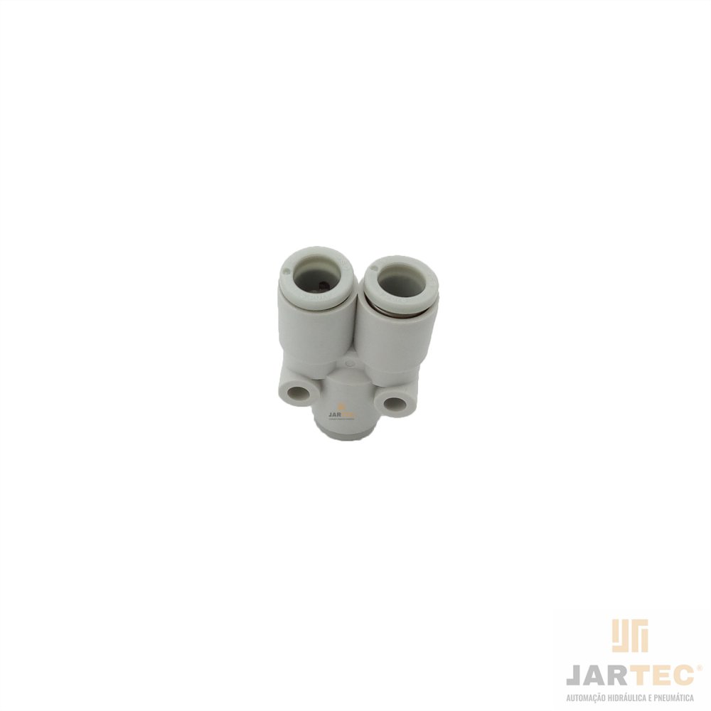 Conexão Y União 6mm Código do Fabricante: KQ2U06-00A | Jartec