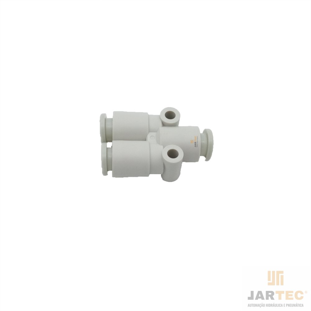 Conexão Y União 6mm Código do Fabricante: KQ2U06-00A | Jartec