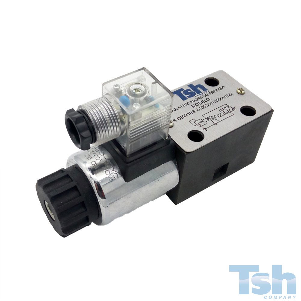 Piloto Válvula Hidráulica 350bar 220V Pré Operada sem Bobina | Jartec