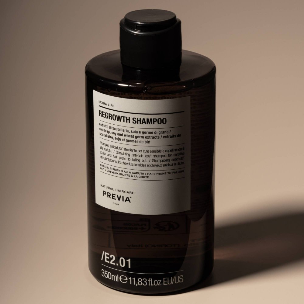 Extra Life Regrowth Shampoo 350 ml | Previa Natural Haircare