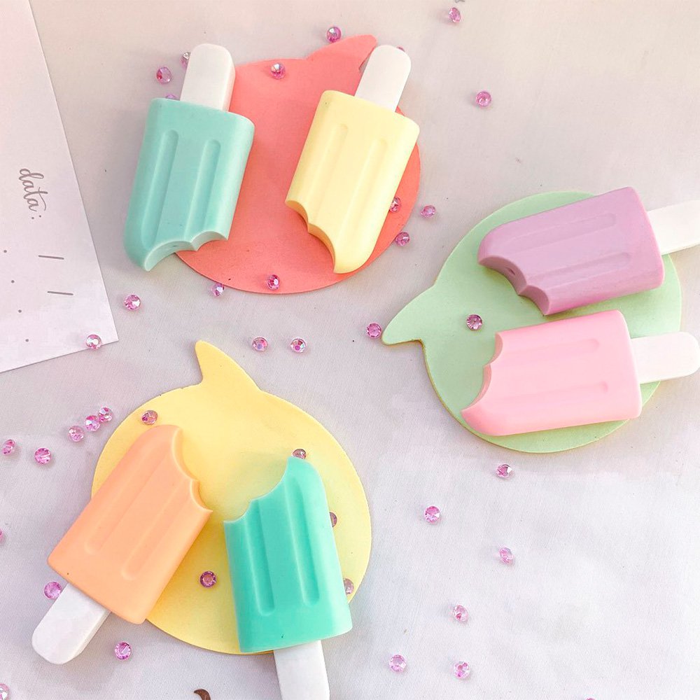 MARCA TEXTO LEONORA PICOLÉ MINI TONS PASTEL SORTIDO C/6 PONTA FINA