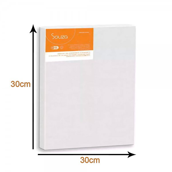 TELA DE PINTURA SOUZA 30CMX30CM | JC Atacado de Papelaria - 31053
