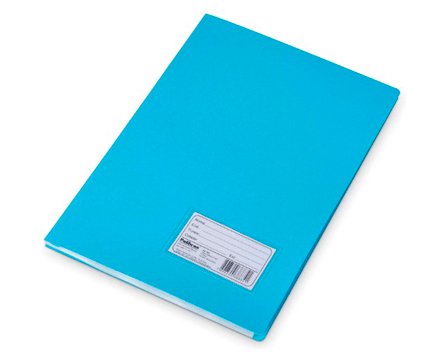 PASTA CATÁLOGO POLIBRAS PLÁSTICA OFÍCIO AZUL C/50FLS C/VISOR | JC ...