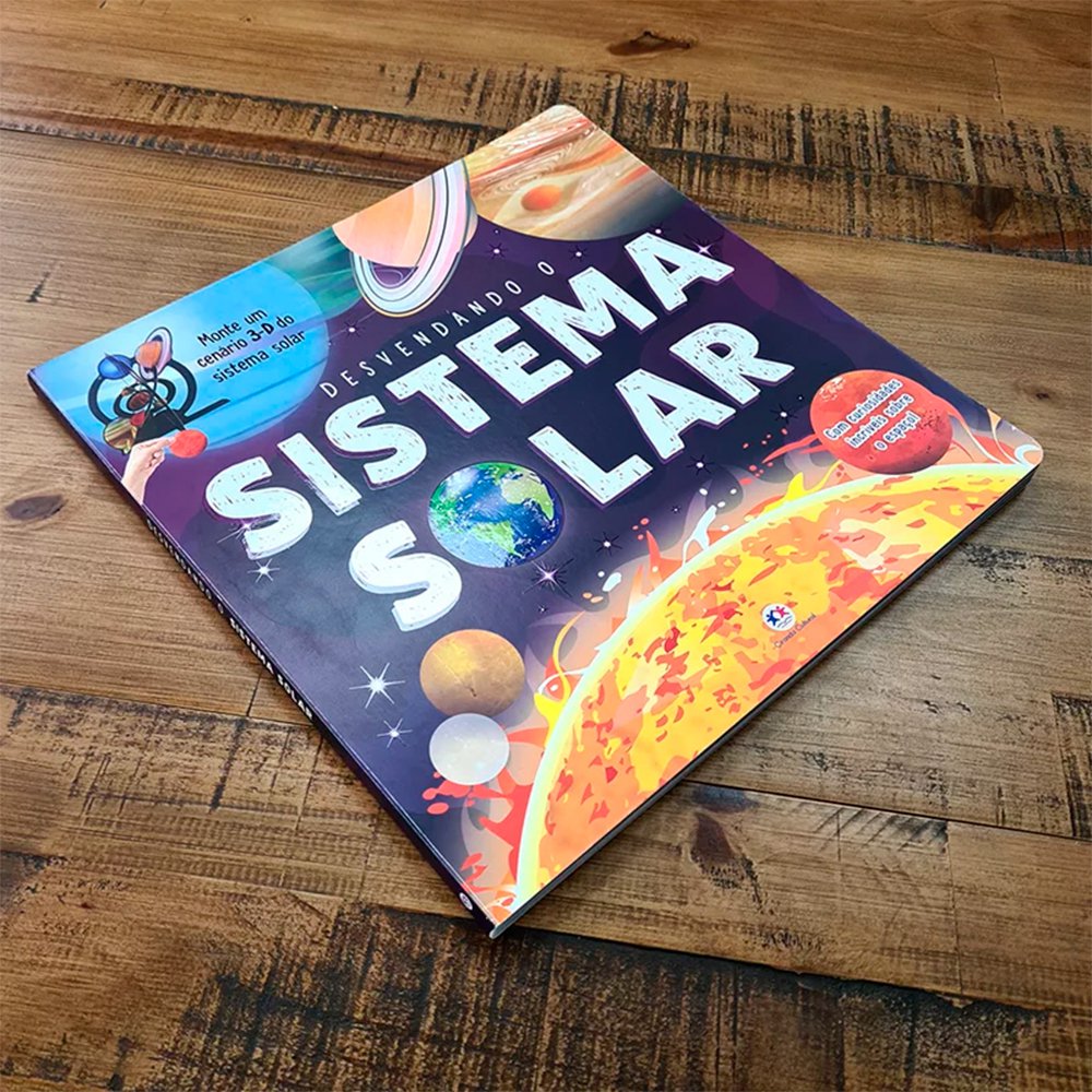 LIVRO 3D DESVENDANDO O SISTEMA SOLAR 14PG. CIRANDA CULTURAL