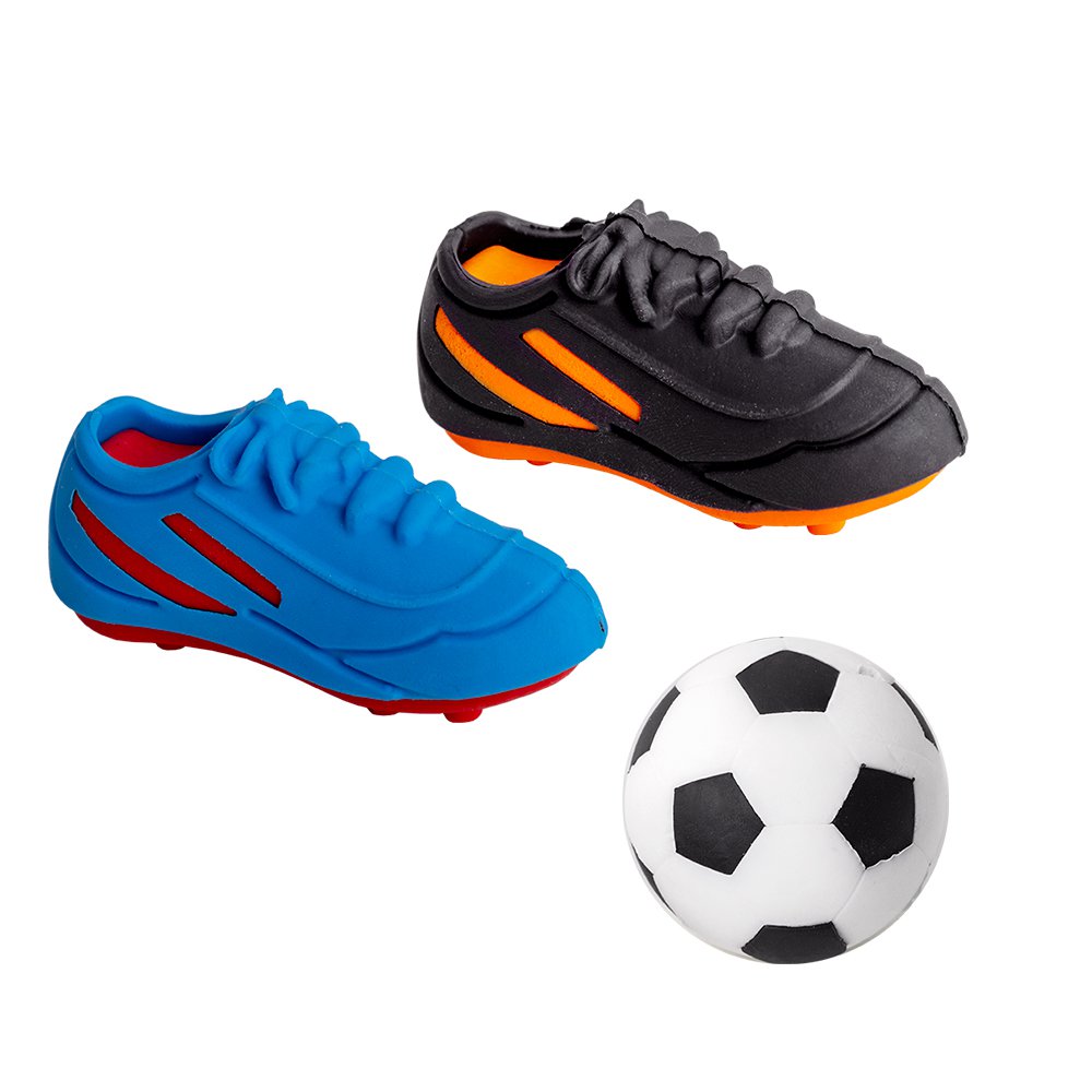 BORRACHA BRW SOCCER CARTELA C/3X6 | JC Atacado de Papelaria - 35308