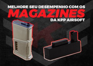 Magazines DMR, MIDCAP e M24 Storm: Melhore seu Desempenho com a KPP Airsoft
