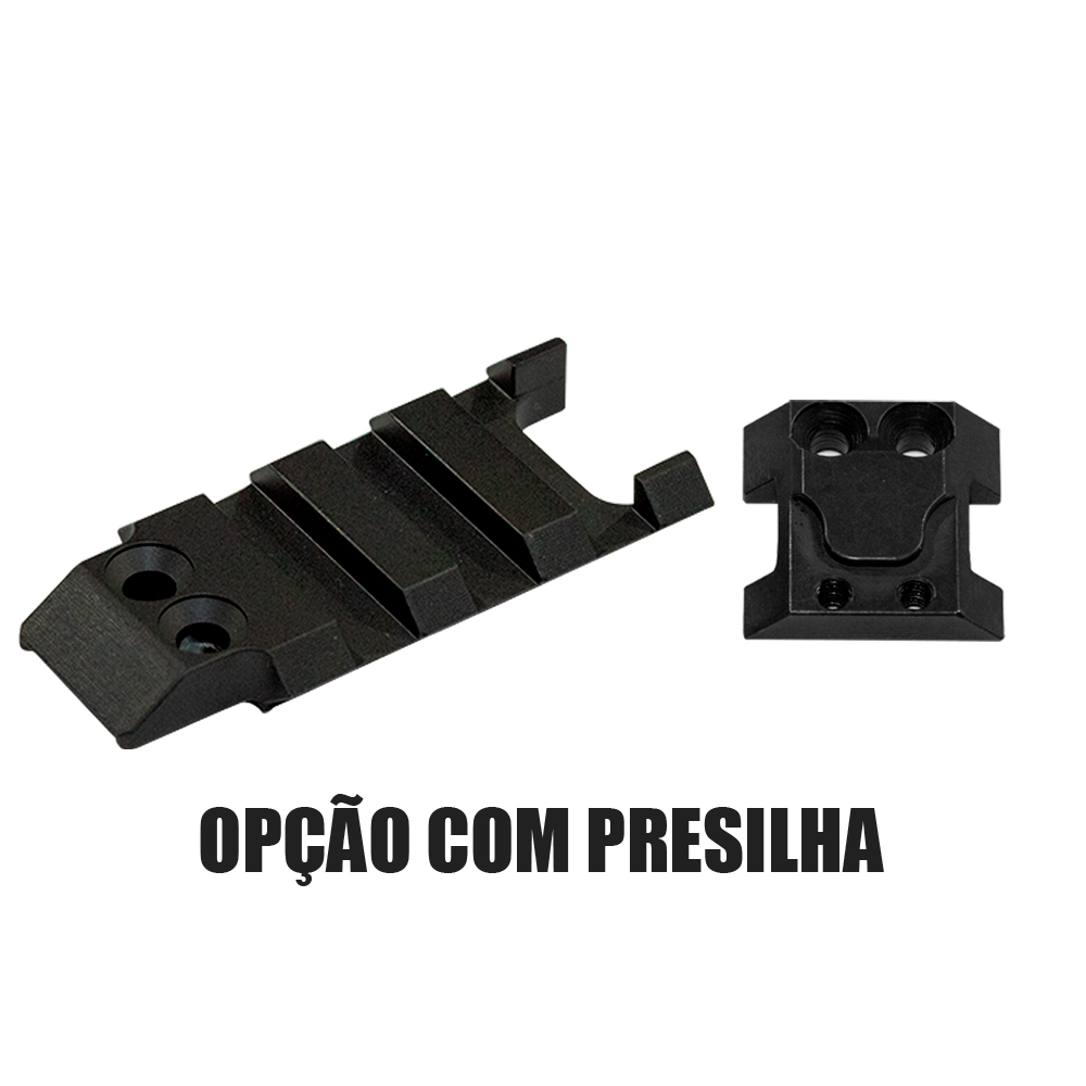 Adaptador de trilho Picatinny para compensador G2 / G3 - KPP Guns